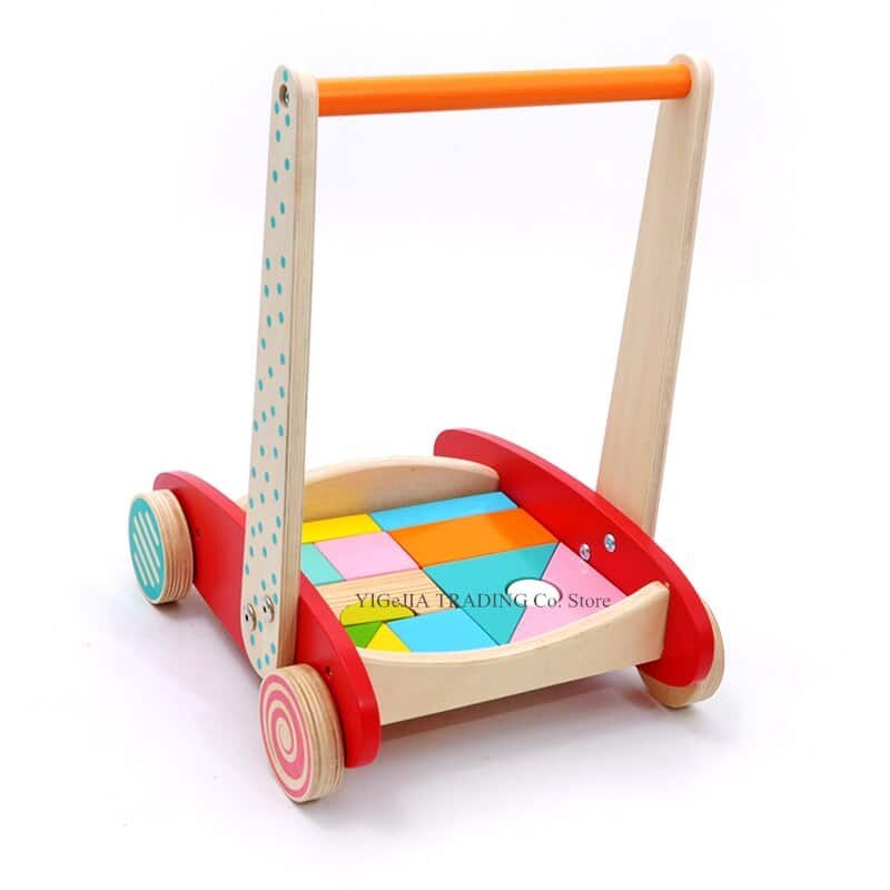 Pousseur Bébé – Jeu De Construction En Bois - Generation Montessori