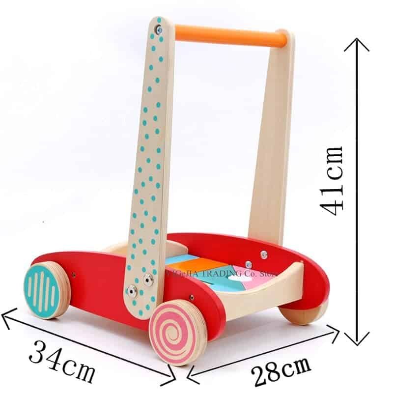 Pousseur Bébé – Jeu De Construction En Bois - Generation Montessori