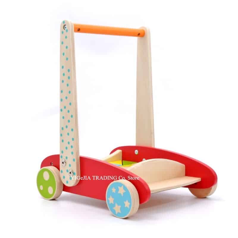Pousseur Bébé – Jeu De Construction En Bois - Generation Montessori
