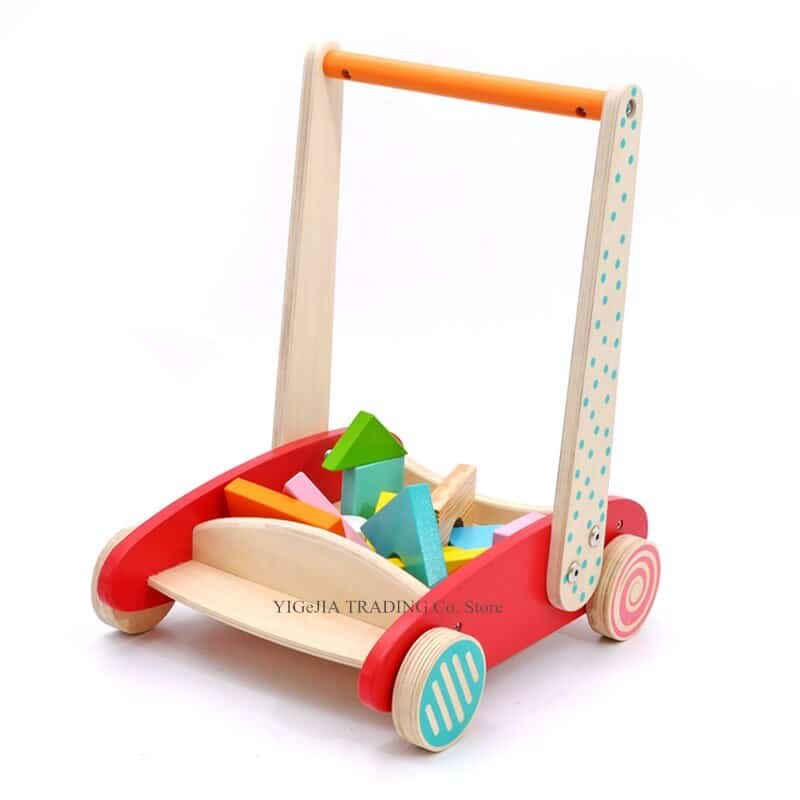 Pousseur Bébé – Jeu De Construction En Bois - Generation Montessori